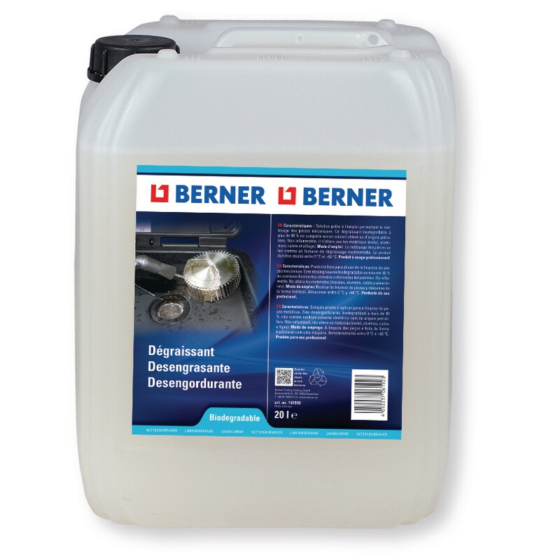 Dégraissant Biodégradable, vente pour professionnels | Berner®